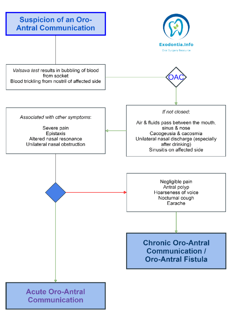 Mouth-Sinus Holes (Oro-Antral Communications) – Exodontia